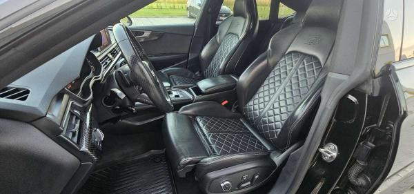 Black Audi A5 Sportback 2018 in Klaipeda, with an engine capacity of 1.97 L and mileage of 168 thousand km for 21500 €, photo 10 on AUTOMOTO.COM.LV