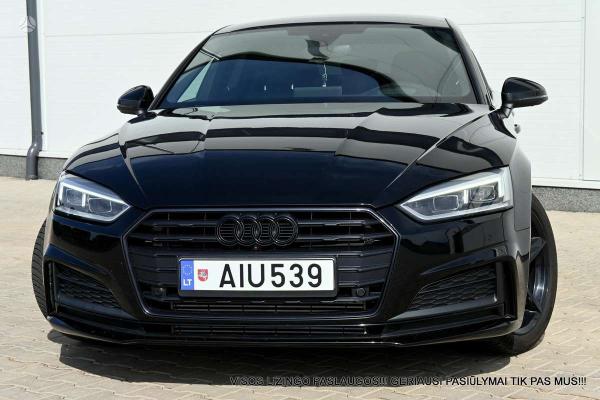 Audi A5 Sportback 2018 Kretinga vietnē Melns Audi A5 Sportback 2018 Kretinga, ar dzinēja tilpumu 1.98 L un nobraukumu 134 tūkst. km par 17699 €, foto 3 vietnē AUTOMOTO.COM.LV