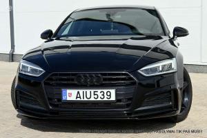 Melns Audi A5 Sportback 2018 Kretinga, ar dzinēja tilpumu 1.98 L un nobraukumu 134 tūkst. km par 17699 €, foto 3 vietnē AUTOMOTO.COM.LV