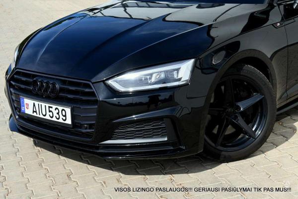Audi A5 Sportback 2018 Kretinga vietnē Melns Audi A5 Sportback 2018 Kretinga, ar dzinēja tilpumu 1.98 L un nobraukumu 134 tūkst. km par 17699 €, foto 5 vietnē AUTOMOTO.COM.LV