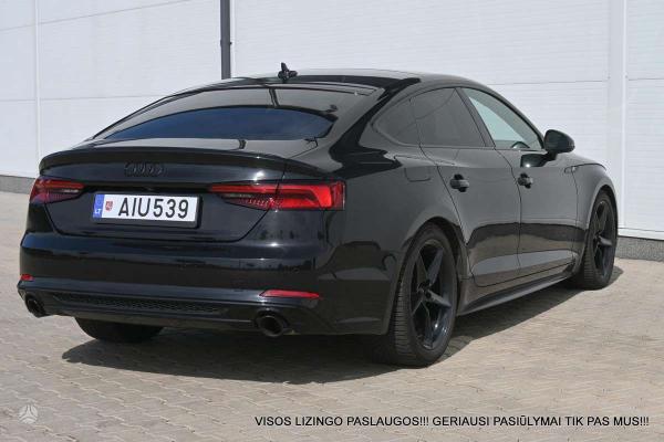 Audi A5 Sportback 2018 Kretinga vietnē Melns Audi A5 Sportback 2018 Kretinga, ar dzinēja tilpumu 1.98 L un nobraukumu 134 tūkst. km par 17699 €, foto 9 vietnē AUTOMOTO.COM.LV