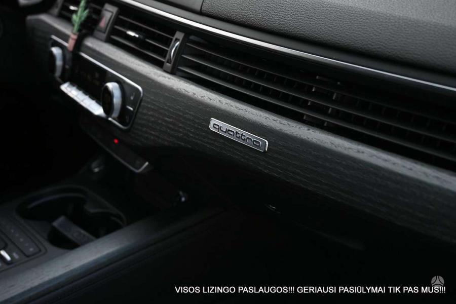Melns Audi A5 Sportback 2018 Kretinga, ar dzinēja tilpumu 1.98 L un nobraukumu 134 tūkst. km par 17699 €, foto 32 vietnē AUTOMOTO.COM.LV