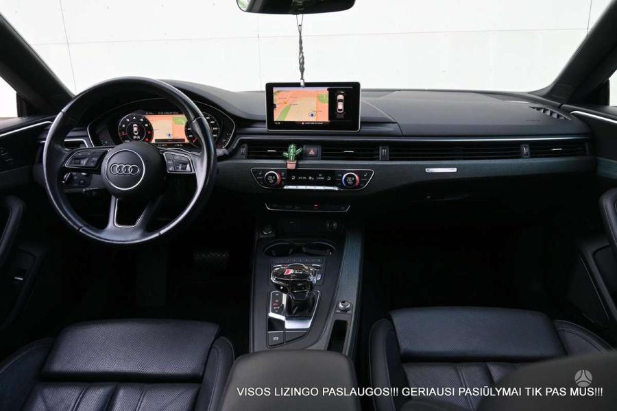 Melns Audi A5 Sportback 2018 Kretinga, ar dzinēja tilpumu 1.98 L un nobraukumu 134 tūkst. km par 17699 €, foto 34 vietnē AUTOMOTO.COM.LV