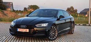 Черный Ауди A5 Sportback 2018 в Клайпеда, объемом двигателя 1.97 л и пробегом 168 тыс. км за 21800 €, фото  на AUTOMOTO.COM.LV
