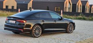 Melns Audi A5 Sportback 2018 Klaipėda, ar dzinēja tilpumu 1.97 L un nobraukumu 168 tūkst. km par 21800 €, foto 4 vietnē AUTOMOTO.COM.LV