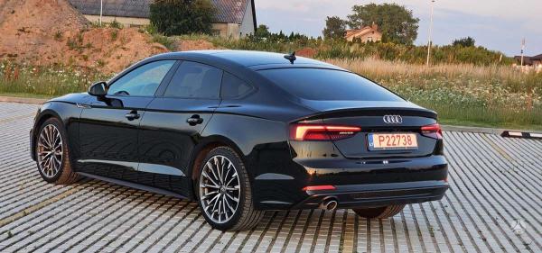 Черный Ауди A5 Sportback 2018 в Клайпеда, объемом двигателя 1.97 л и пробегом 168 тыс. км за 21800 €, фото 5 на AUTOMOTO.COM.LV