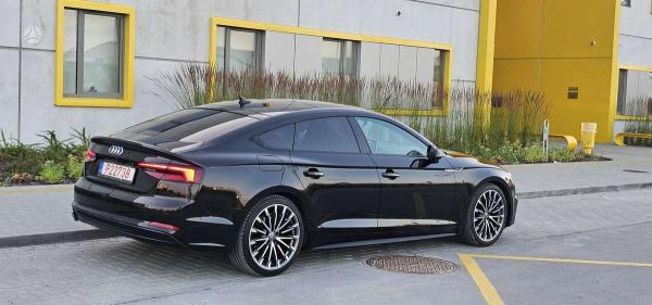 Черный Ауди A5 Sportback 2018 в Клайпеда, объемом двигателя 1.97 л и пробегом 168 тыс. км за 21800 €, фото 8 на AUTOMOTO.COM.LV