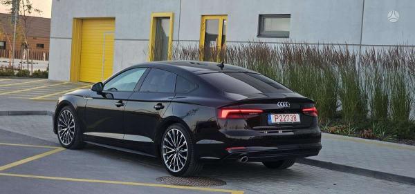Черный Ауди A5 Sportback 2018 в Клайпеда, объемом двигателя 1.97 л и пробегом 168 тыс. км за 21800 €, фото 9 на AUTOMOTO.COM.LV