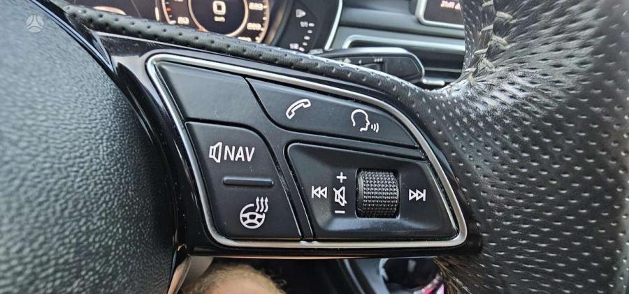 Melns Audi A5 Sportback 2018 Klaipėda, ar dzinēja tilpumu 1.97 L un nobraukumu 168 tūkst. km par 21800 €, foto 24 vietnē AUTOMOTO.COM.LV