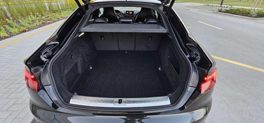 Melns Audi A5 Sportback 2018 Klaipėda, ar dzinēja tilpumu 1.97 L un nobraukumu 168 tūkst. km par 21800 €, foto 28 vietnē AUTOMOTO.COM.LV