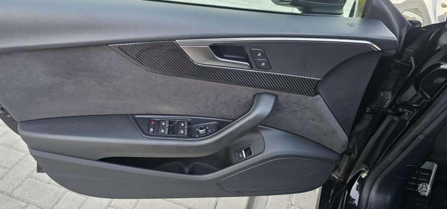 Melns Audi A5 Sportback 2018 Klaipėda, ar dzinēja tilpumu 1.97 L un nobraukumu 168 tūkst. km par 21800 €, foto 31 vietnē AUTOMOTO.COM.LV