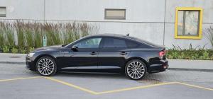 Melns Audi A5 Sportback 2018 Klaipėda, ar dzinēja tilpumu 1.97 L un nobraukumu 168 tūkst. km par 21800 €, foto 33 vietnē AUTOMOTO.COM.LV