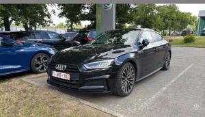 Melns Audi A5 Sportback 2018 Klaipėda, ar dzinēja tilpumu 1.97 L un nobraukumu 168 tūkst. km par 21800 €, foto 36 vietnē AUTOMOTO.COM.LV