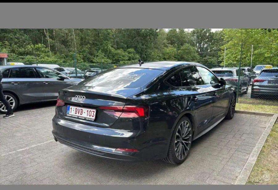 Melns Audi A5 Sportback 2018 Klaipėda, ar dzinēja tilpumu 1.97 L un nobraukumu 168 tūkst. km par 21800 €, foto 37 vietnē AUTOMOTO.COM.LV