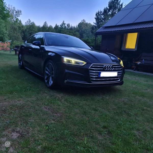 Black Audi A5 Sportback 2018 in Kaunas, with an engine capacity of 1.98 L and mileage of 285 thousand km for 16500 €, photo 11 on AUTOMOTO.COM.LV