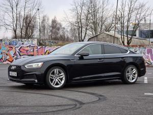 Черный Ауди A5 Sportback 2019 в Вильнюс, объемом двигателя 1.98 л и пробегом 219 тыс. км за 18999 €, фото  на AUTOMOTO.COM.LV