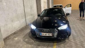 Black Audi A5 Sportback 2019 in Panevezys, with an engine capacity of 1.98 L and mileage of 19 thousand km for 17500 €, photo 4 on AUTOMOTO.COM.LV
