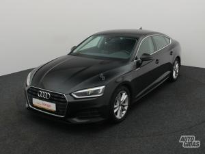 Черный Ауди A5 Sportback 2019 в Вильнюс, объемом двигателя 2.00 л и пробегом 162 тыс. км за 22199 €, фото  на AUTOMOTO.COM.LV