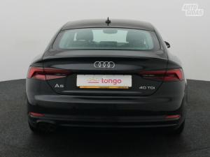 Black Audi A5 Sportback 2019 in Vilnius, with an engine capacity of 2.00 L and mileage of 162 thousand km for 22199 €, photo 5 on AUTOMOTO.COM.LV