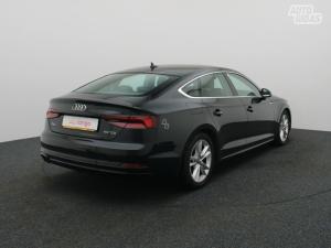 Black Audi A5 Sportback 2019 in Vilnius, with an engine capacity of 2.00 L and mileage of 162 thousand km for 22199 €, photo 8 on AUTOMOTO.COM.LV