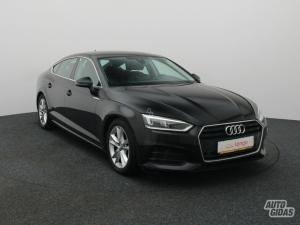 Black Audi A5 Sportback 2019 in Vilnius, with an engine capacity of 2.00 L and mileage of 162 thousand km for 22199 €, photo 10 on AUTOMOTO.COM.LV