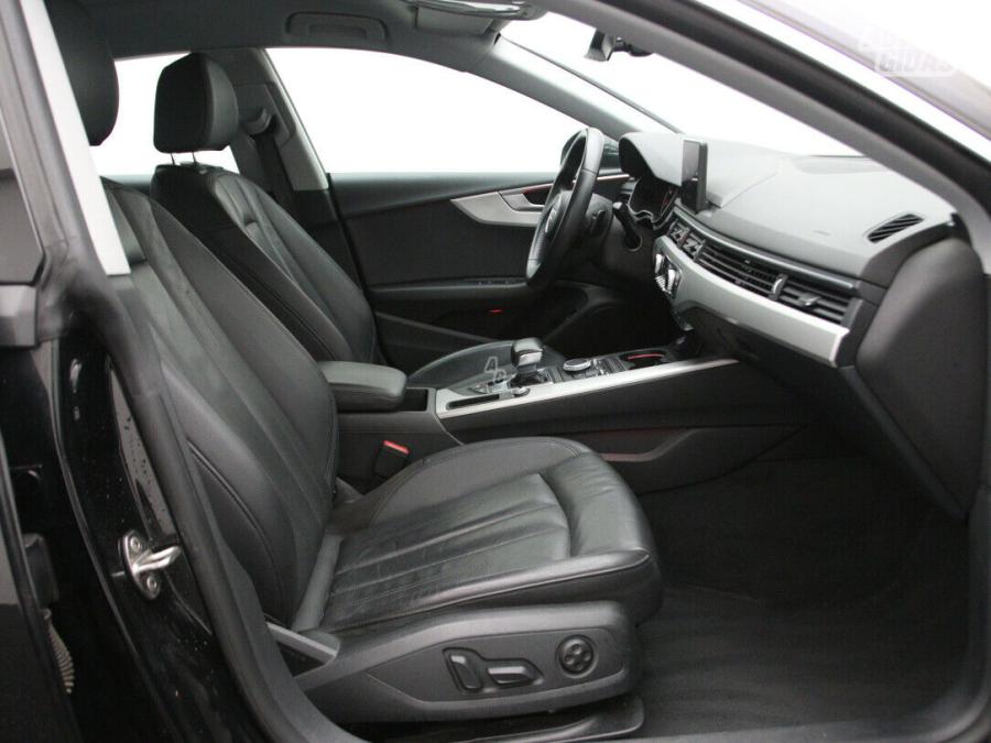 Black Audi A5 Sportback 2019 in Vilnius, with an engine capacity of 2.00 L and mileage of 162 thousand km for 22199 €, photo 14 on AUTOMOTO.COM.LV