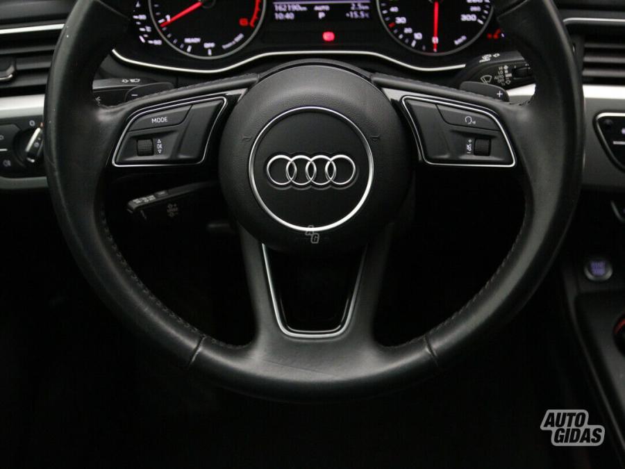 Black Audi A5 Sportback 2019 in Vilnius, with an engine capacity of 2.00 L and mileage of 162 thousand km for 22199 €, photo 18 on AUTOMOTO.COM.LV