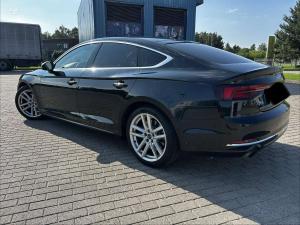 Black Audi A5 Sportback 2019 in Panevezys, with an engine capacity of 1.98 L and mileage of 165 thousand km for 17500 €, photo 6 on AUTOMOTO.COM.LV