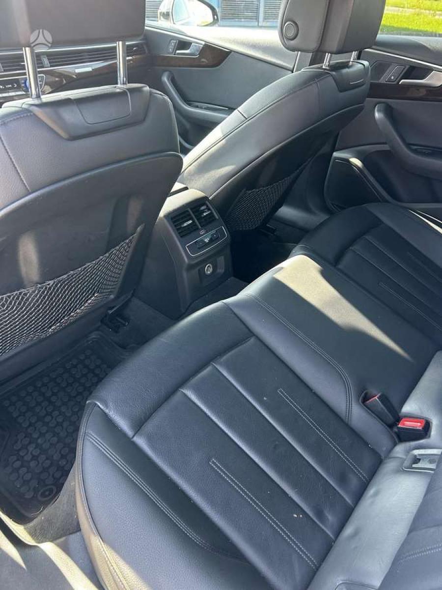 Black Audi A5 Sportback 2019 in Panevezys, with an engine capacity of 1.98 L and mileage of 165 thousand km for 17500 €, photo 15 on AUTOMOTO.COM.LV