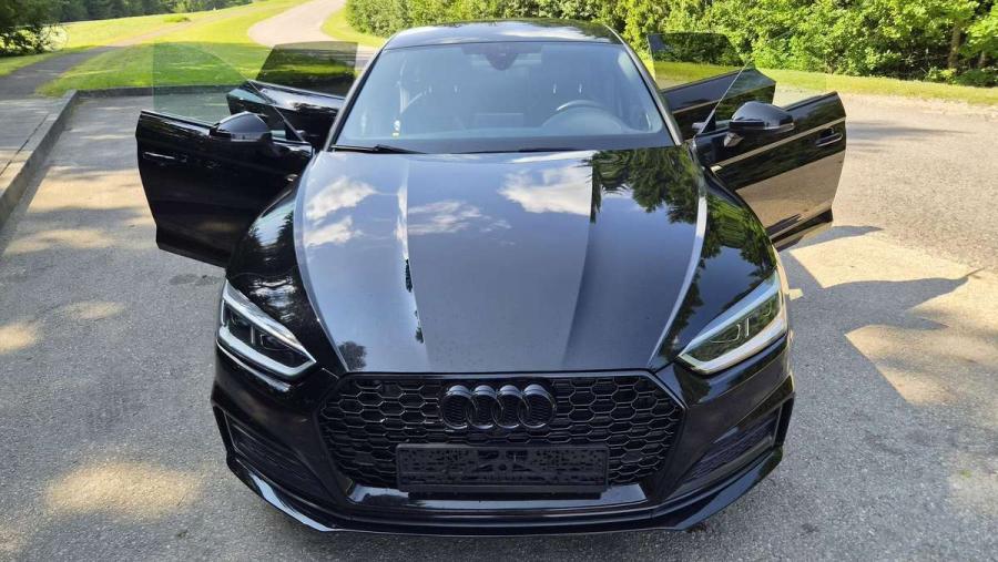 Черный Ауди A5 Sportback 2019 в Тельшяй, объемом двигателя 2.97 л и пробегом 178 тыс. км за 26800 €, фото 1 на AUTOMOTO.COM.LV