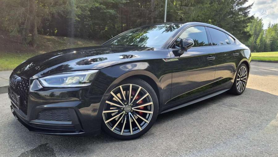 Черный Ауди A5 Sportback 2019 в Тельшяй, объемом двигателя 2.97 л и пробегом 178 тыс. км за 26800 €, фото 18 на AUTOMOTO.COM.LV