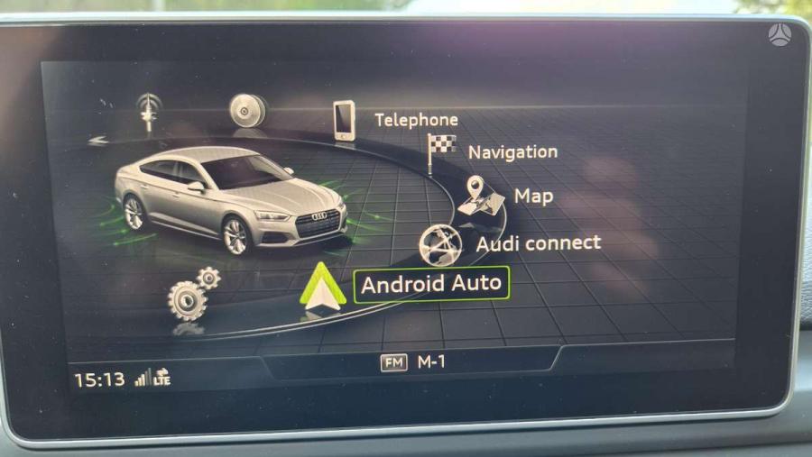 Черный Ауди A5 Sportback 2019 в Тельшяй, объемом двигателя 2.97 л и пробегом 178 тыс. км за 26800 €, фото 28 на AUTOMOTO.COM.LV