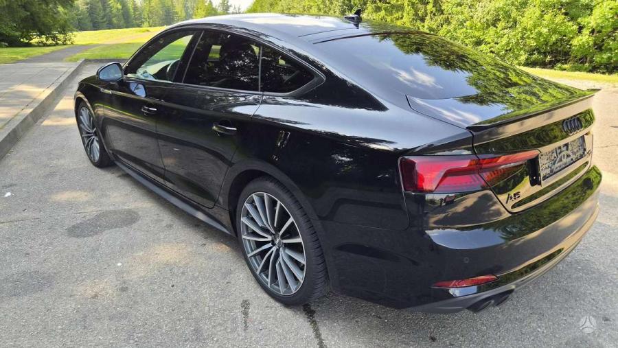 Черный Ауди A5 Sportback 2019 в Тельшяй, объемом двигателя 2.97 л и пробегом 178 тыс. км за 26800 €, фото 44 на AUTOMOTO.COM.LV