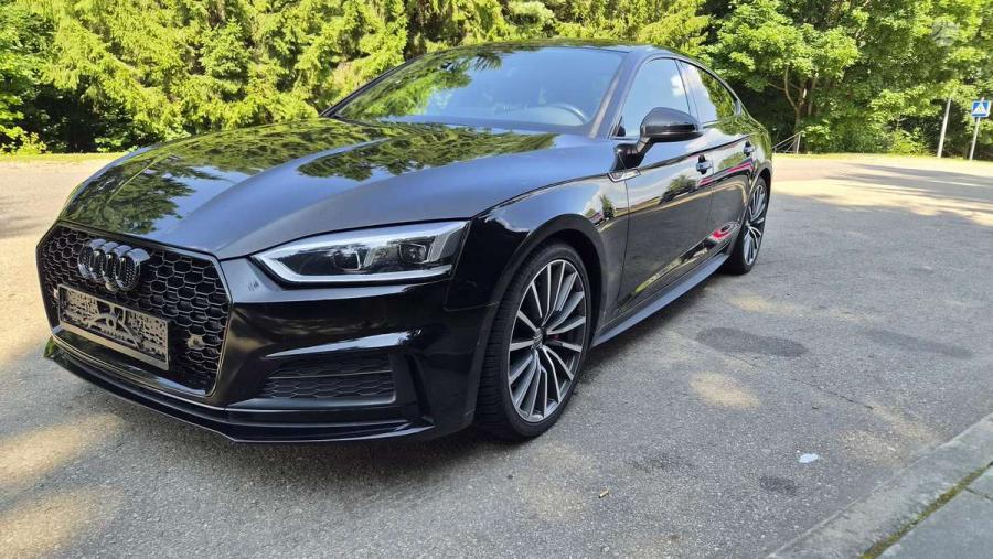 Черный Ауди A5 Sportback 2019 в Тельшяй, объемом двигателя 2.97 л и пробегом 178 тыс. км за 26800 €, фото 45 на AUTOMOTO.COM.LV