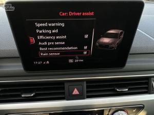 Черный Ауди A5 Sportback 2019 в Авиженяй, объемом двигателя 2.00 л и пробегом 74 тыс. км за 18950 €, фото 16 на AUTOMOTO.COM.LV