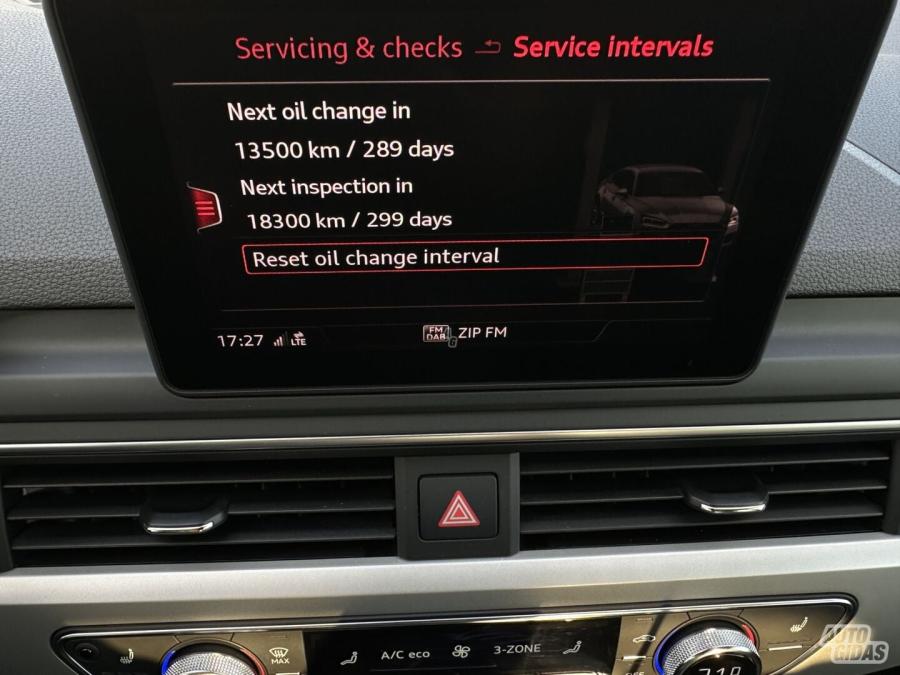 Черный Ауди A5 Sportback 2019 в Авиженяй, объемом двигателя 2.00 л и пробегом 74 тыс. км за 18950 €, фото 17 на AUTOMOTO.COM.LV