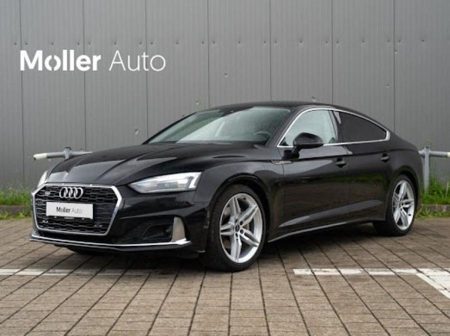 Черный Ауди A5 Sportback 2020 в Вильнюс, объемом двигателя 2.00 л и пробегом 129 тыс. км за 32750 €, фото 4 на AUTOMOTO.COM.LV