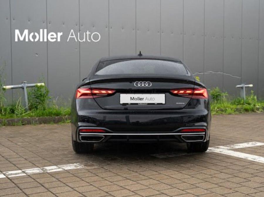 Черный Ауди A5 Sportback 2020 в Вильнюс, объемом двигателя 2.00 л и пробегом 129 тыс. км за 32750 €, фото 6 на AUTOMOTO.COM.LV