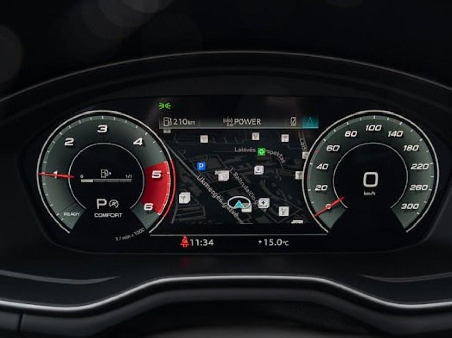 Черный Ауди A5 Sportback 2020 в Вильнюс, объемом двигателя 2.00 л и пробегом 129 тыс. км за 32750 €, фото 12 на AUTOMOTO.COM.LV