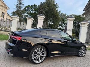 Melns Audi A5 Sportback 2020 Viļņa, ar dzinēja tilpumu 2.00 L un nobraukumu 270 tūkst. km par 19990 €, foto 6 vietnē AUTOMOTO.COM.LV