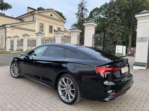 Melns Audi A5 Sportback 2020 Viļņa, ar dzinēja tilpumu 2.00 L un nobraukumu 270 tūkst. km par 19990 €, foto 9 vietnē AUTOMOTO.COM.LV