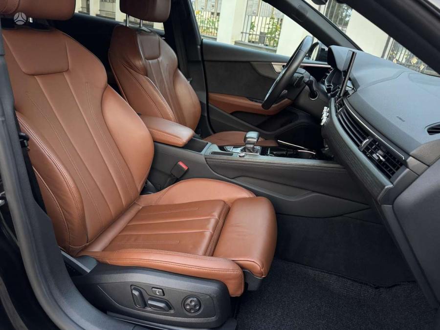 Melns Audi A5 Sportback 2020 Viļņa, ar dzinēja tilpumu 2.00 L un nobraukumu 270 tūkst. km par 19990 €, foto 10 vietnē AUTOMOTO.COM.LV