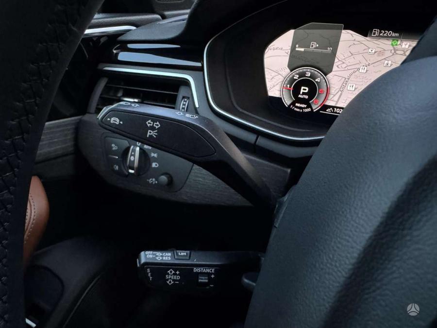 Melns Audi A5 Sportback 2020 Viļņa, ar dzinēja tilpumu 2.00 L un nobraukumu 270 tūkst. km par 19990 €, foto 12 vietnē AUTOMOTO.COM.LV