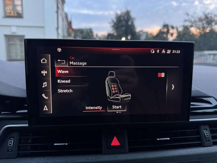 Melns Audi A5 Sportback 2020 Viļņa, ar dzinēja tilpumu 2.00 L un nobraukumu 270 tūkst. km par 19990 €, foto 20 vietnē AUTOMOTO.COM.LV