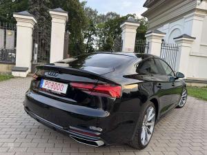 Melns Audi A5 Sportback 2020 Viļņa, ar dzinēja tilpumu 2.00 L un nobraukumu 270 tūkst. km par 19990 €, foto 24 vietnē AUTOMOTO.COM.LV