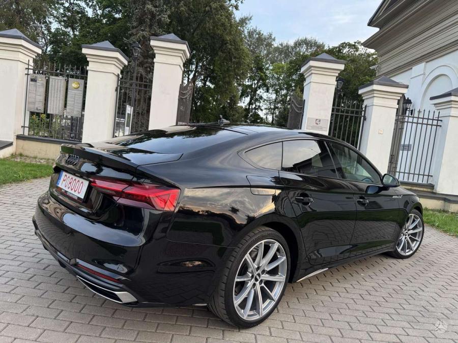 Melns Audi A5 Sportback 2020 Viļņa, ar dzinēja tilpumu 2.00 L un nobraukumu 270 tūkst. km par 19990 €, foto 25 vietnē AUTOMOTO.COM.LV