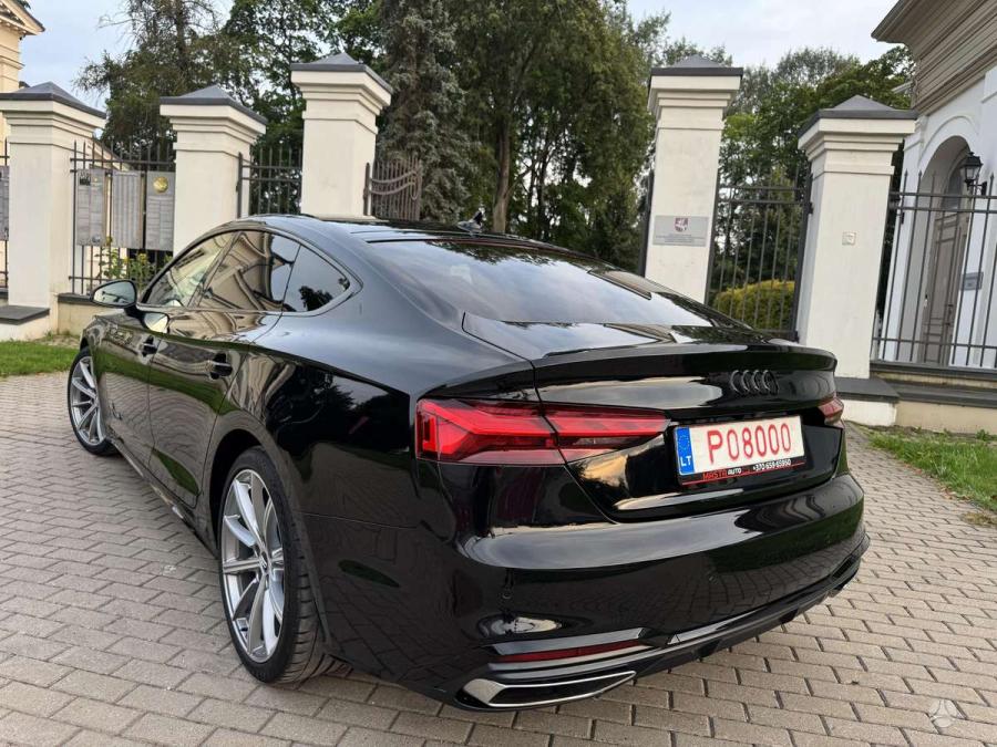 Melns Audi A5 Sportback 2020 Viļņa, ar dzinēja tilpumu 2.00 L un nobraukumu 270 tūkst. km par 19990 €, foto 26 vietnē AUTOMOTO.COM.LV