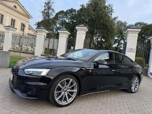 Melns Audi A5 Sportback 2020 Viļņa, ar dzinēja tilpumu 2.00 L un nobraukumu 270 tūkst. km par 19990 €, foto 28 vietnē AUTOMOTO.COM.LV