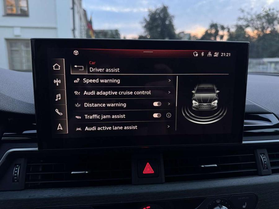 Melns Audi A5 Sportback 2020 Viļņa, ar dzinēja tilpumu 2.00 L un nobraukumu 270 tūkst. km par 19990 €, foto 34 vietnē AUTOMOTO.COM.LV