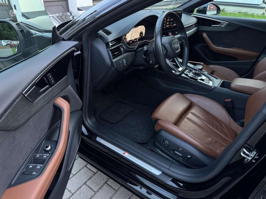 Melns Audi A5 Sportback 2020 Viļņa, ar dzinēja tilpumu 2.00 L un nobraukumu 270 tūkst. km par 19990 €, foto 37 vietnē AUTOMOTO.COM.LV